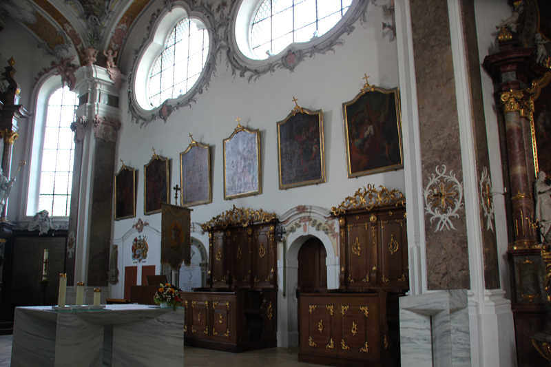 Chorgestühl-Erbach-Kirche | Oberschwabens Sehenswürdigkeiten