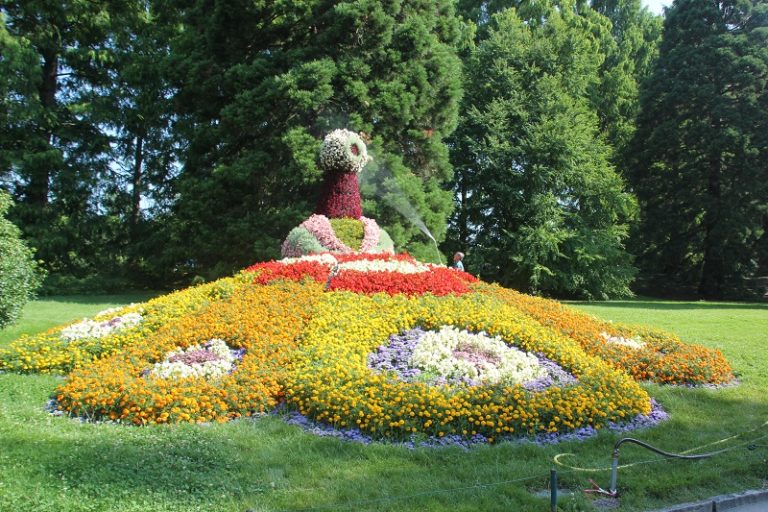 Blumen Figur Insel Mainau | Oberschwabens Sehenswürdigkeiten