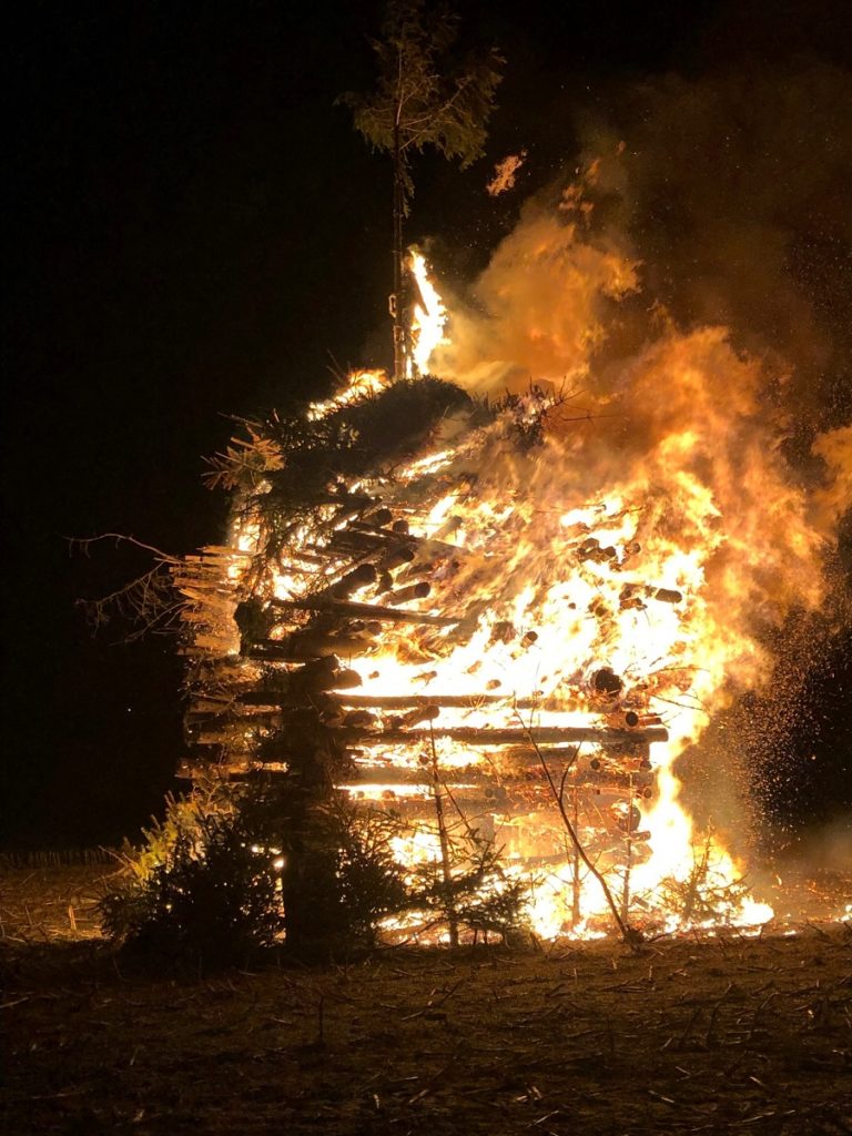 Funkenfeuer Tradition | Oberschwabens Sehenswürdigkeiten