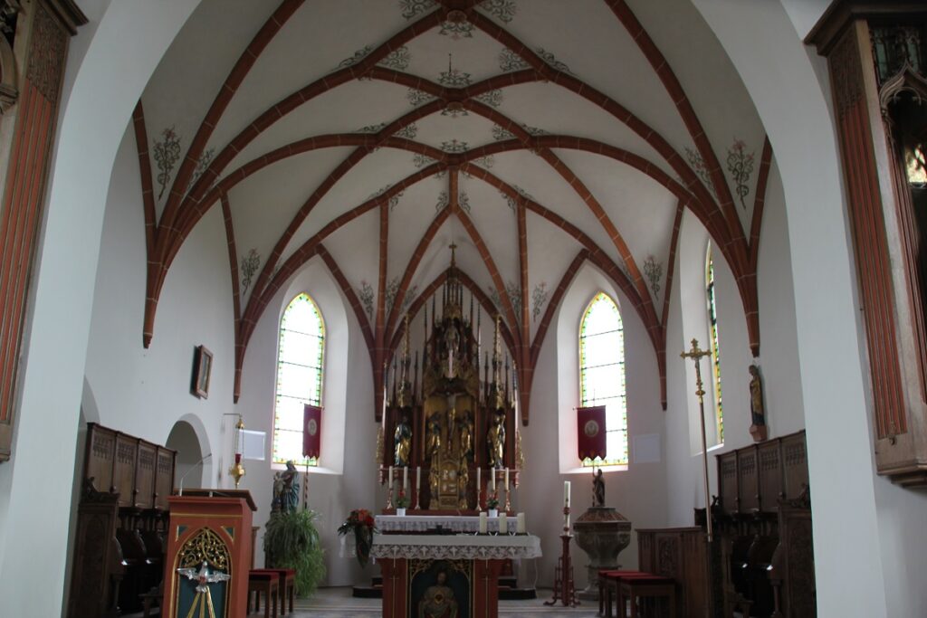 Apsis Kirche St Martin Schemmerberg | Oberschwabens Sehenswürdigkeiten